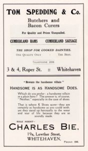 Tom Spedding Butchers Charles Bie Shoes Ads 1934ptr – Cumbria History